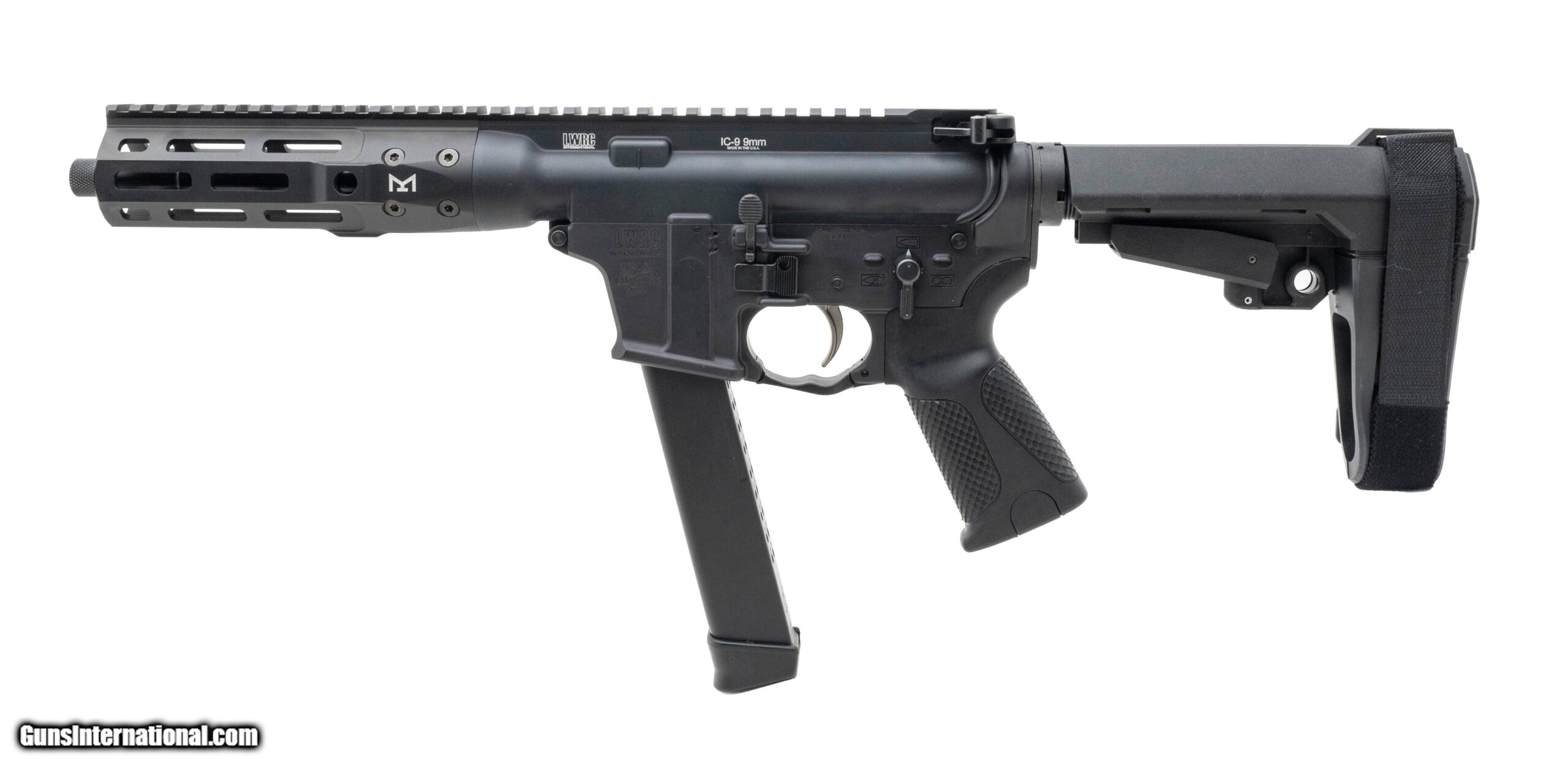 "(SN:9AP00557) LWRC IC-9 Pistol 9mm (D02-2025-00223) NEW(DTX)" for sale