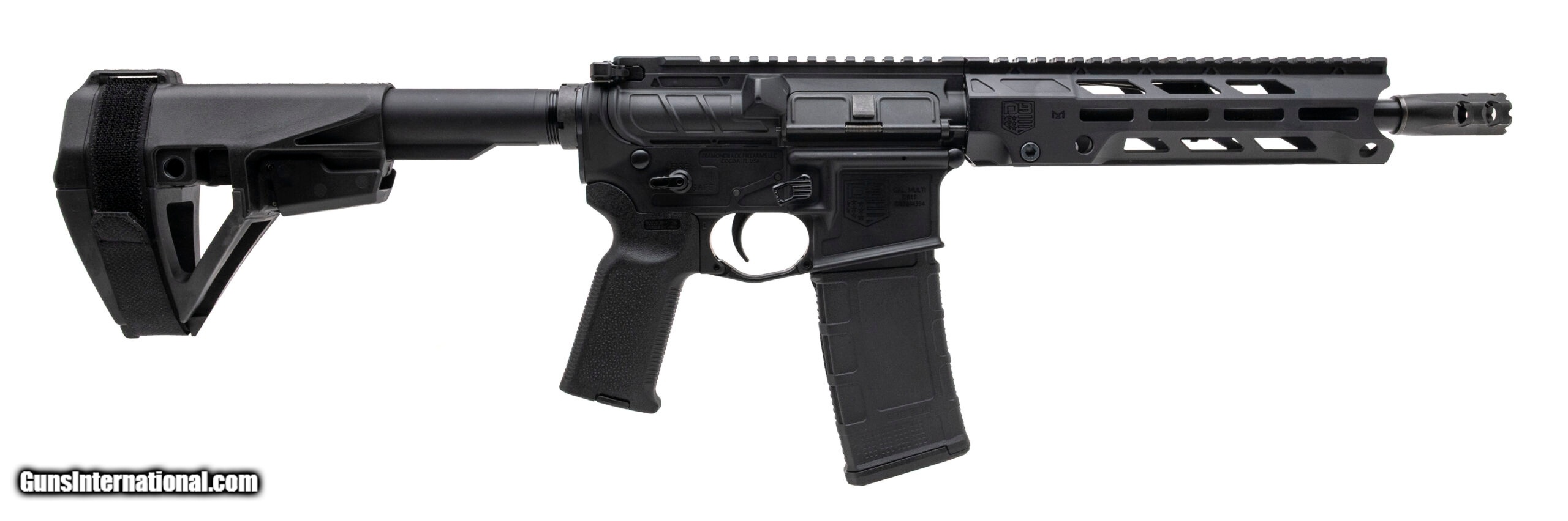 "(SN: DB3244394) Diamondback DB15 Pistol .300 Blackout (L2025-14887 ...