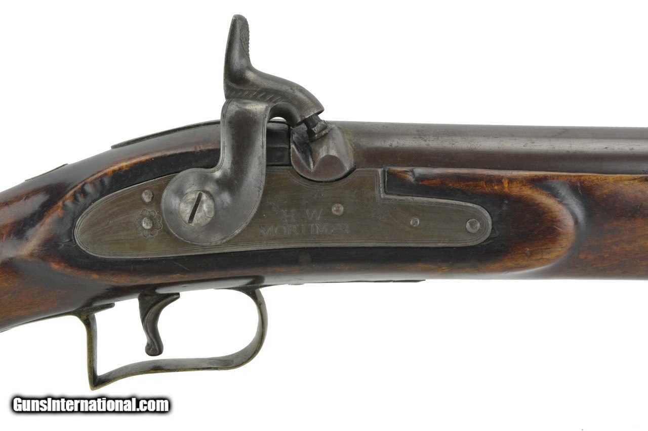"H.W. Mortimer Large Bore Musket converted to Percussion(AL4087) DTX ...