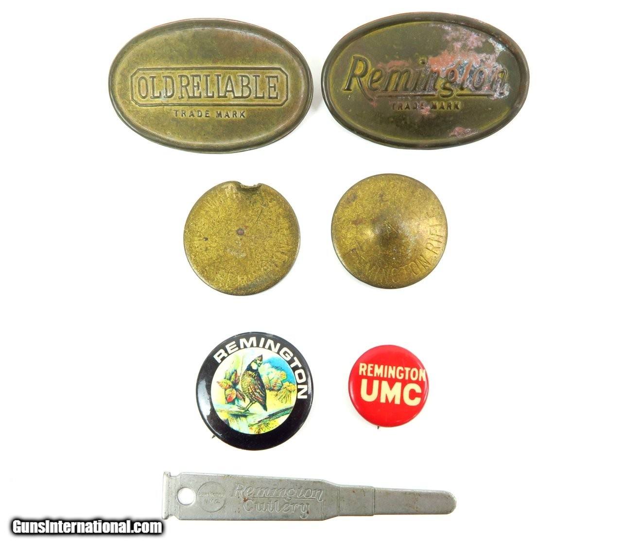 "Lot of Remington Vintage Shooting Memorabilia (MM1062)" for sale