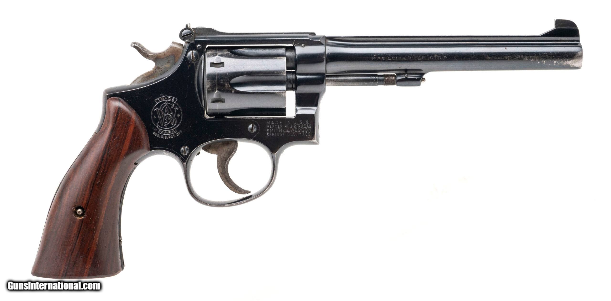 "SMITH & WESSON K22 REVOLVER 22LR (L2026-00824)" for sale