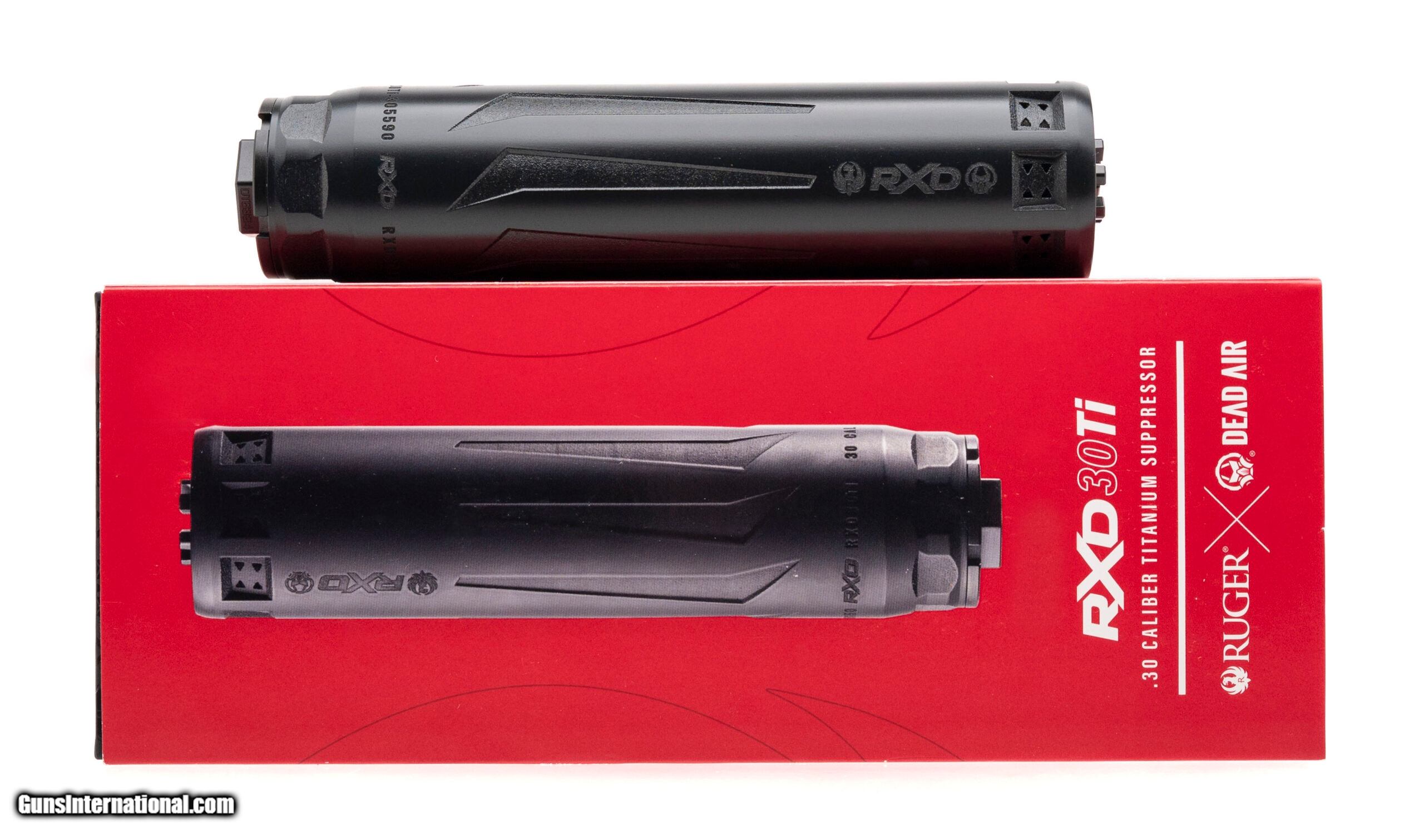 "(SN: 30TI-307529) DEAD AIR X RUGER RXD30TI SUPPRESSOR .30 CAL (L2026 ...