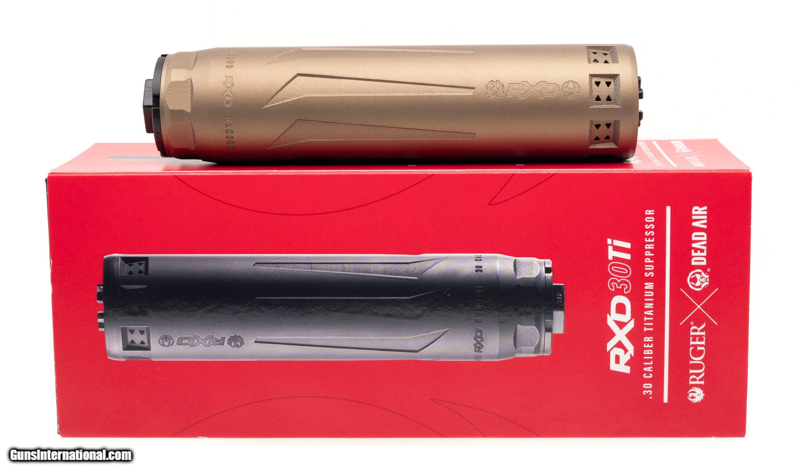 "(SN: 30TI-307162) DEAD AIR X RUGER RXD30TI SUPPRESSOR .30 CAL (L2026 ...