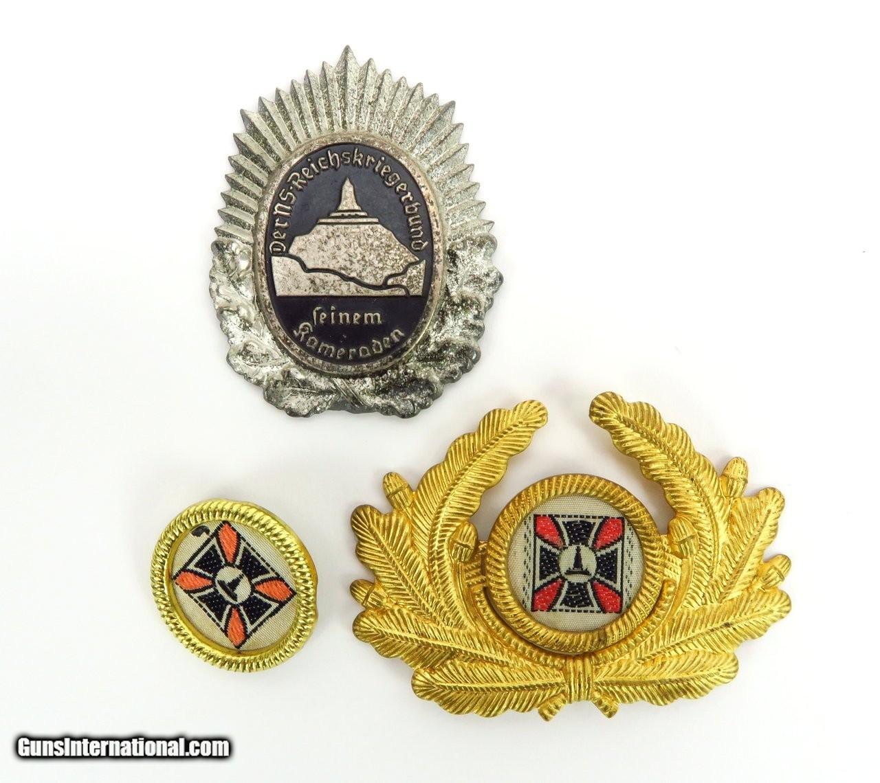 "Nazi Veteran’s Cockade and Cap Device (MM1115)" for sale