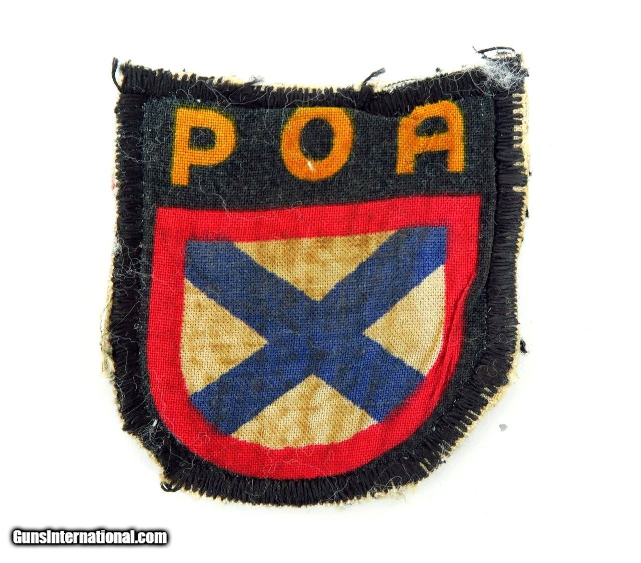 "Russian WWII “Army of Liberations" SS Patch (MM1087)" for sale