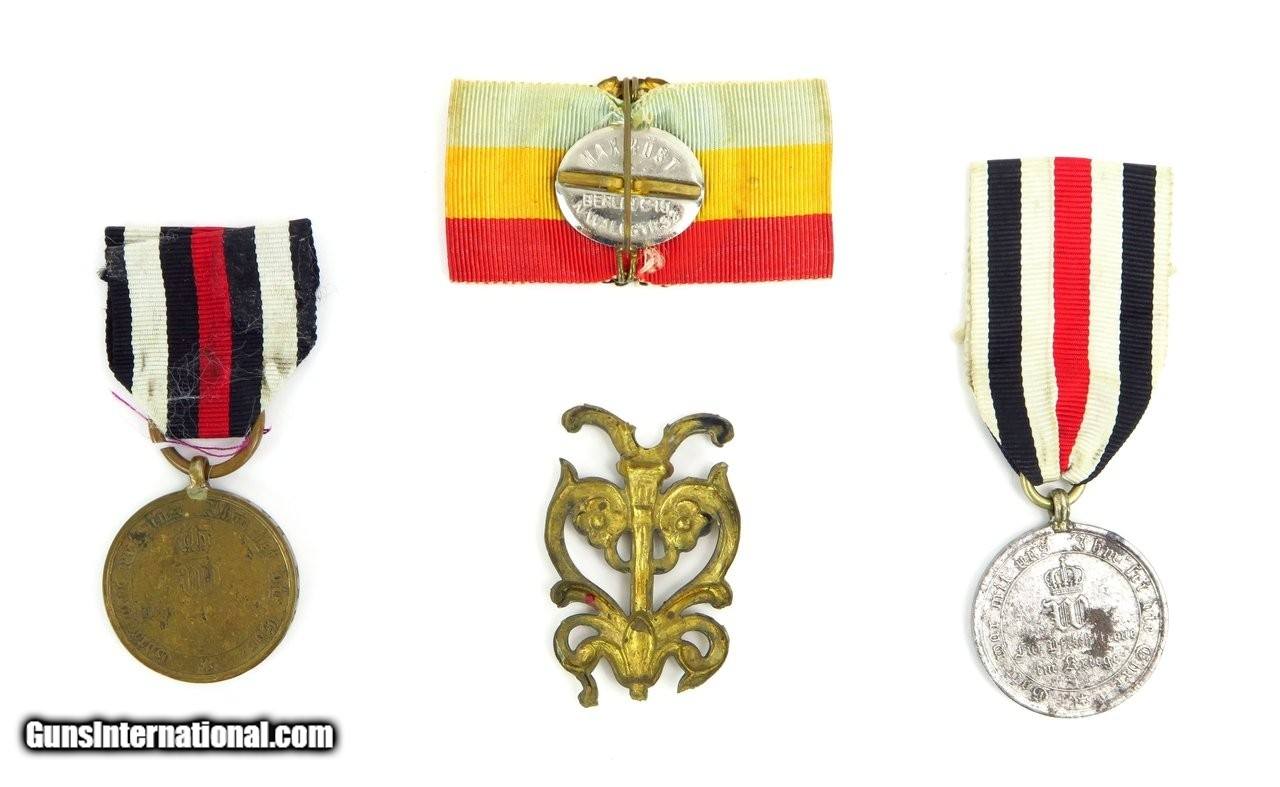 "Lot of Four Miscellaneous Imperial German Decorations (MM1054)" for sale