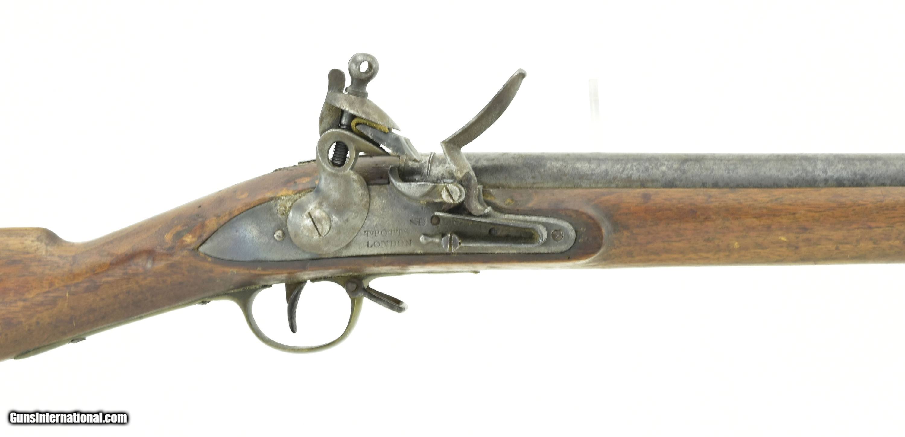 "India Pattern Type II Brown Bess Musket by J. Potts (AL4842) DTX"