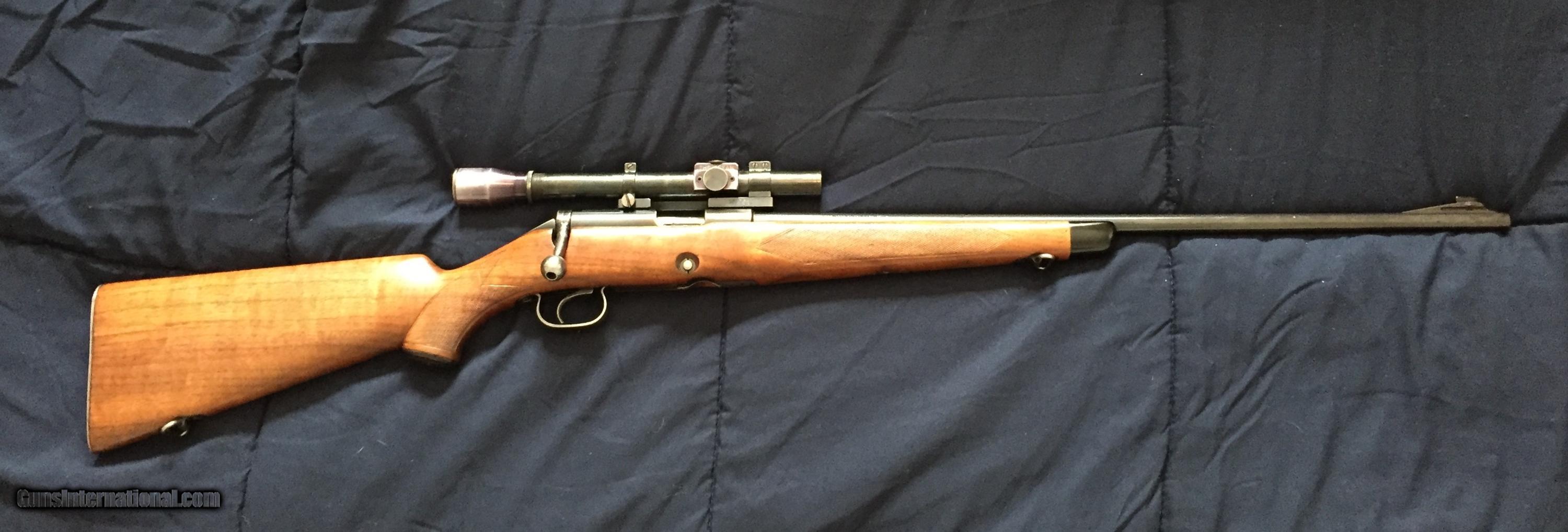 Winchester Model 52 Sporting 22LR w Norman-Ford Texan Vintage Scope