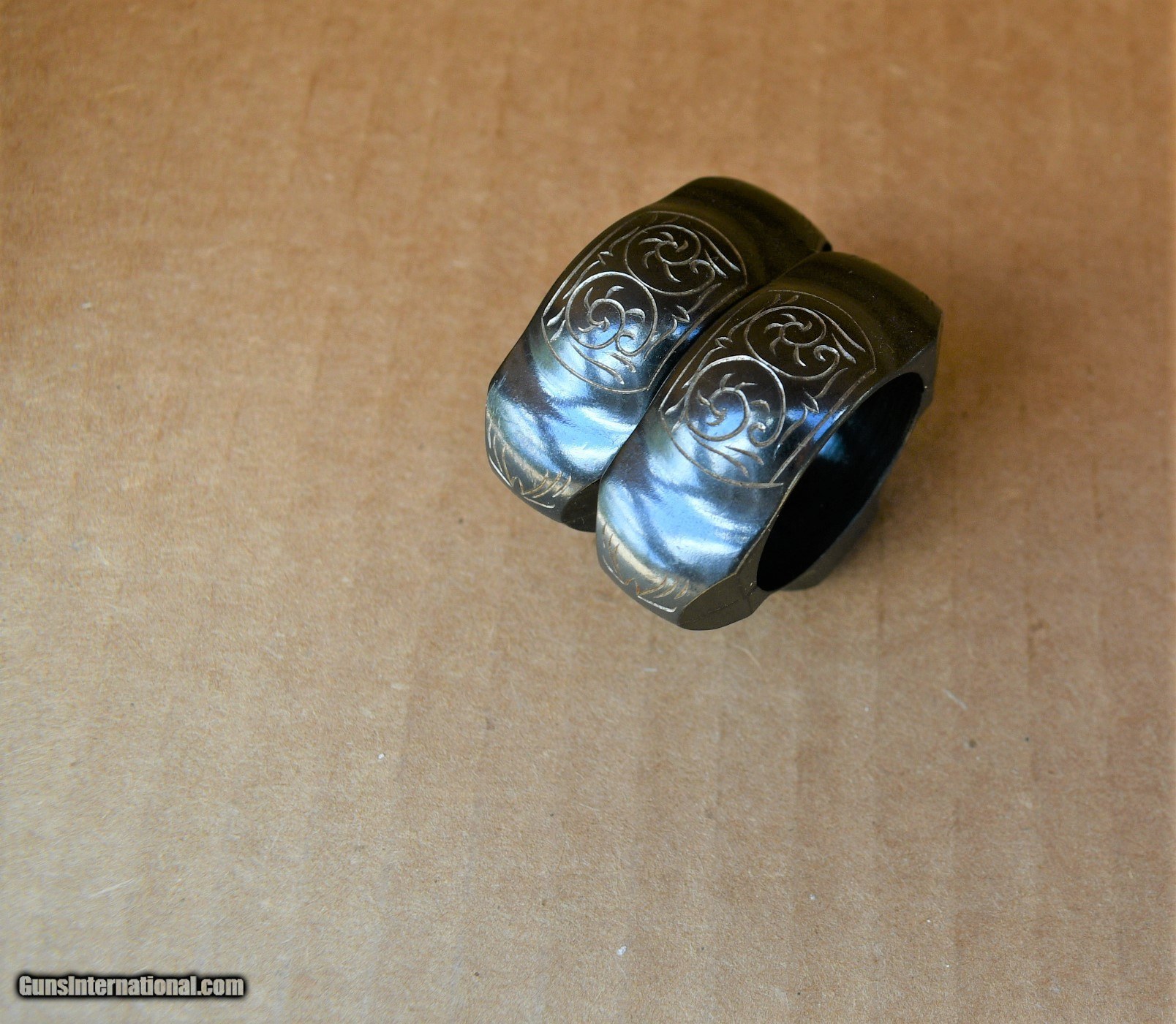 new - Colt Sauer Factory Scope Bases with Engraved Rings - Complete ...