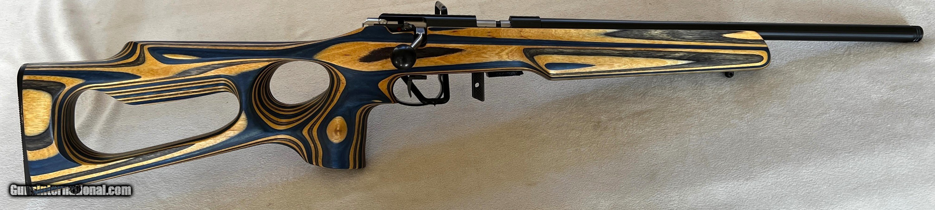 Anschutz 1416 HB Thumbhole Laminated Stock with 2 Stage Trigger and ...