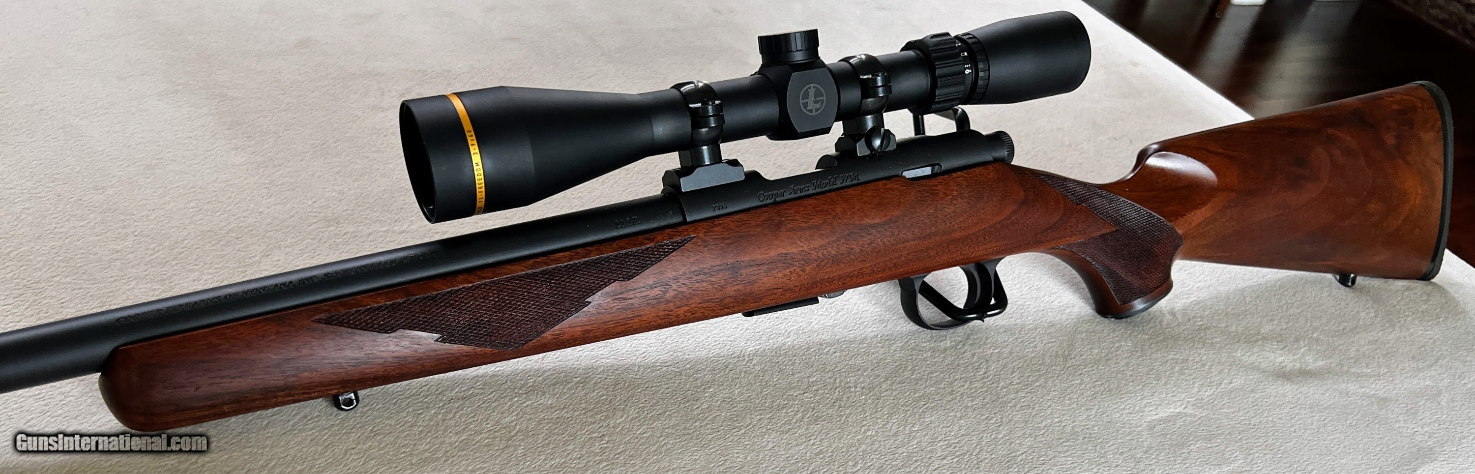 Cooper 57M 22LR - Scope Not Included
