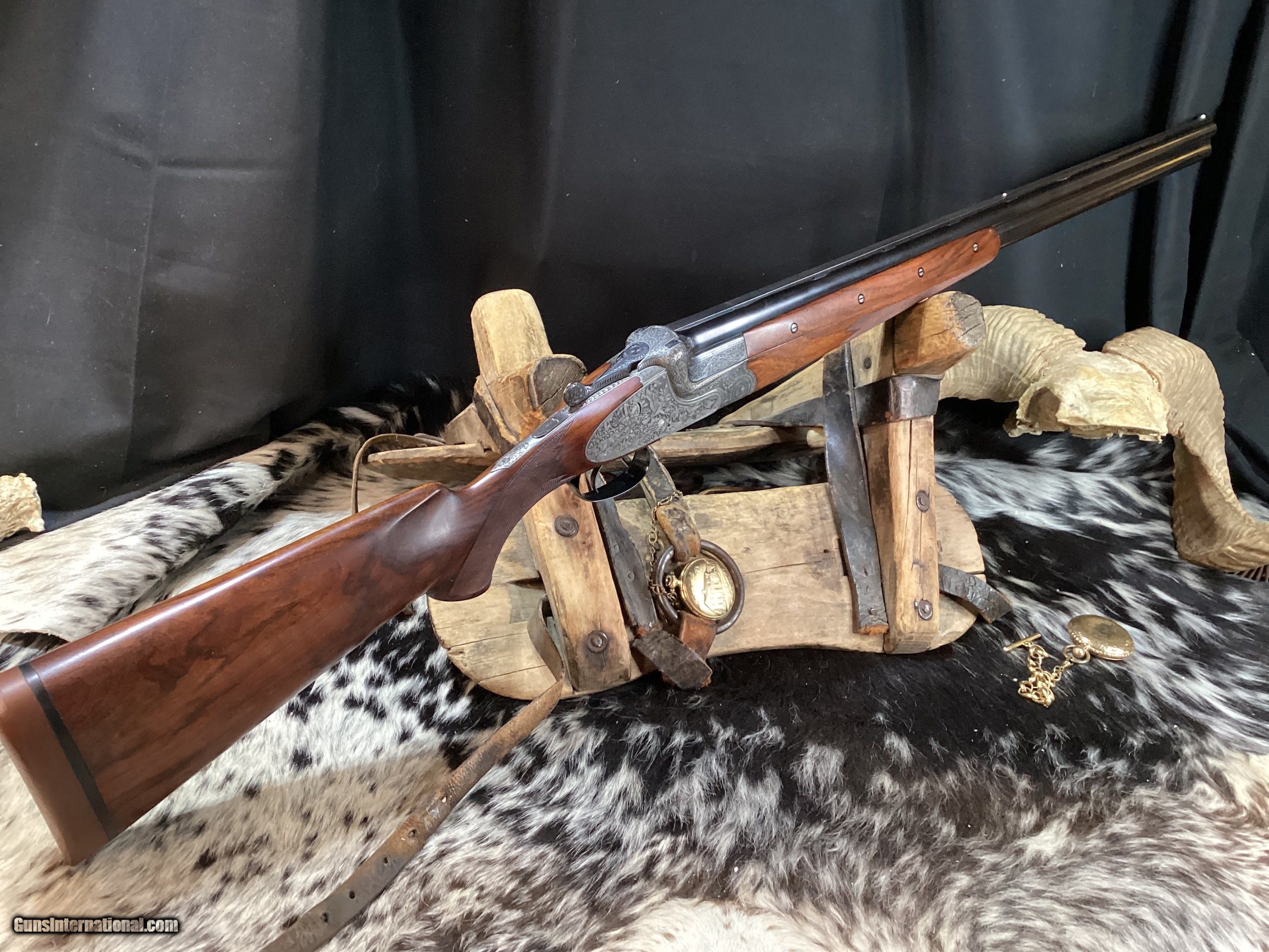 1953 Mfg. Merkel 303E Sidelock, Early Postwar. O/U, Special Order ...