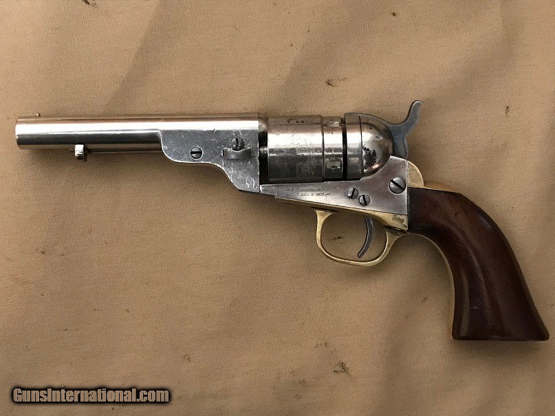 Colt Type 6 New Model Breech Loading Police Pistol with round cylinder ...