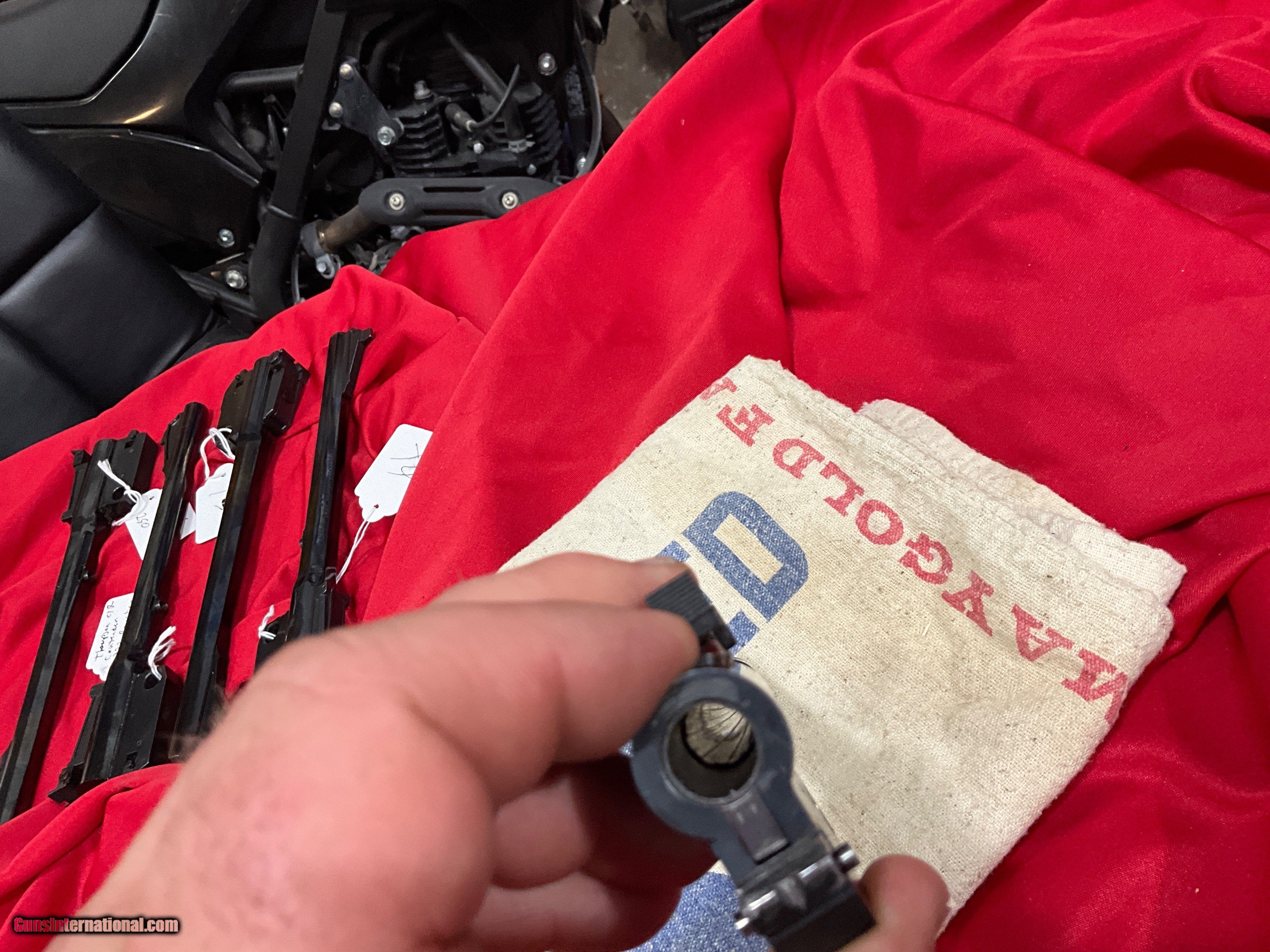 Thompson center contender 8” octagon 44 magnum barrel ported for sale