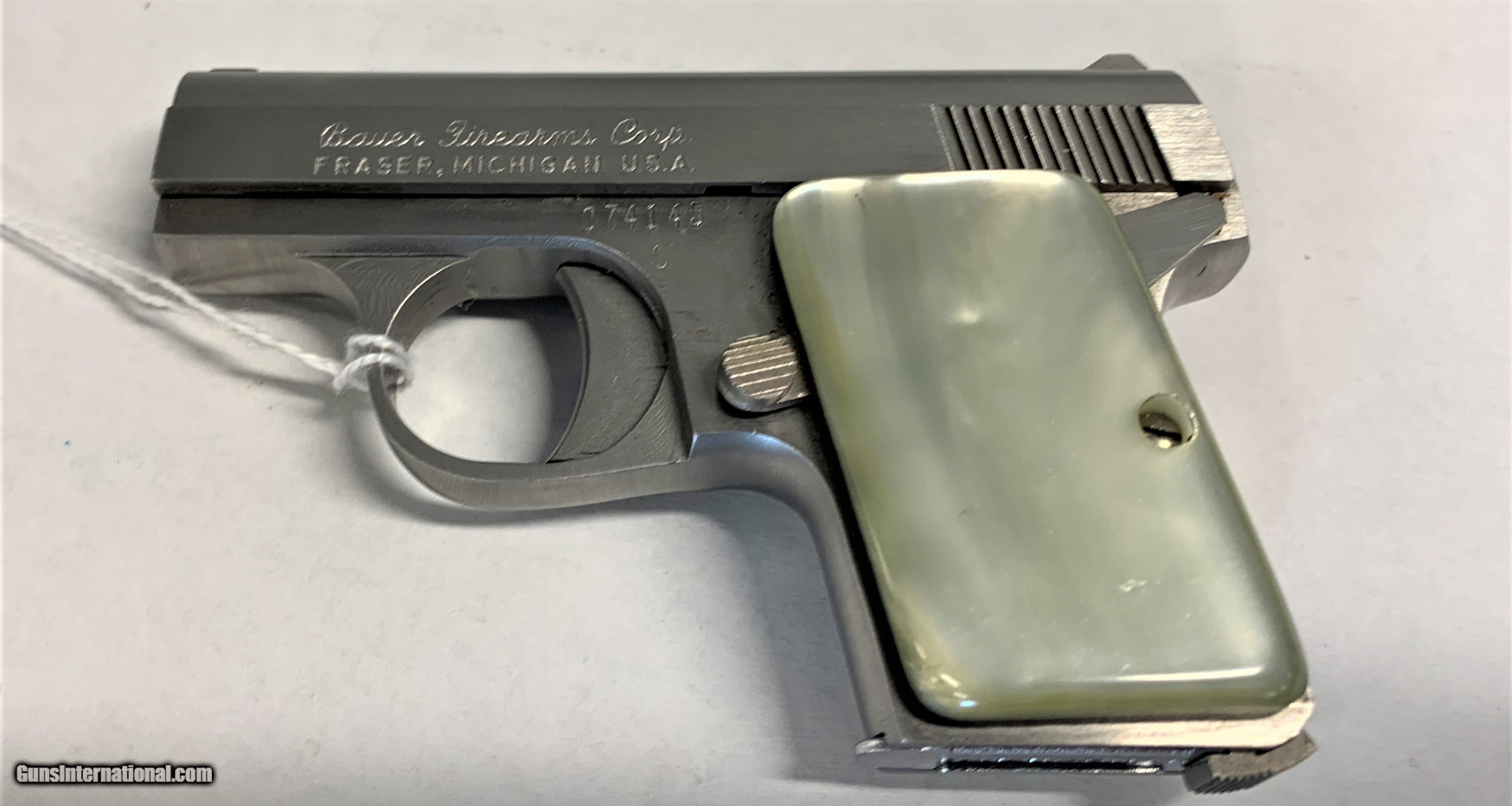 Bauer Firearms Corporation "Bauer Automatic" .25 caliber pistol with ...