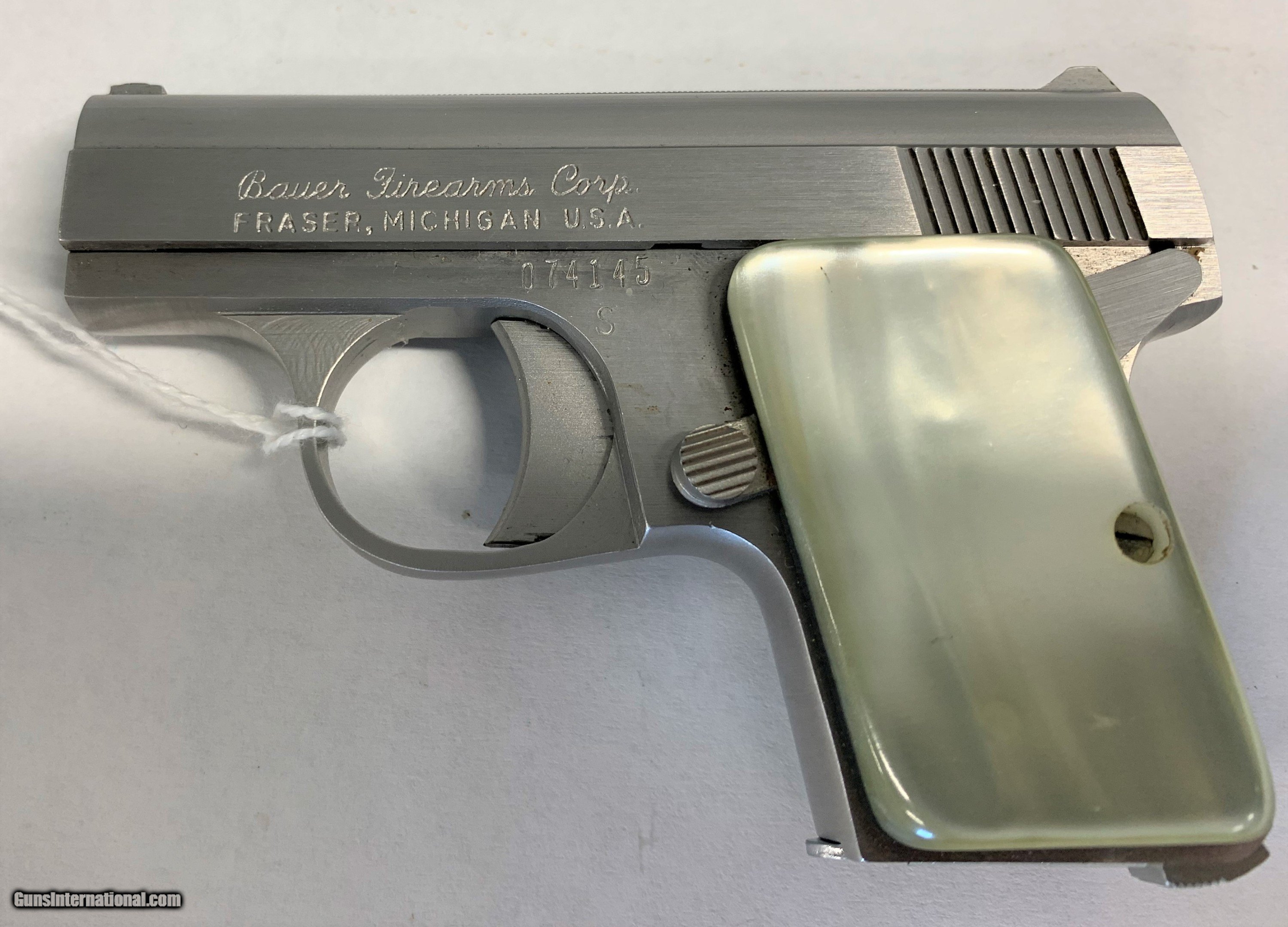 Bauer Firearms Corporation "Bauer Automatic" .25 caliber pistol with ...