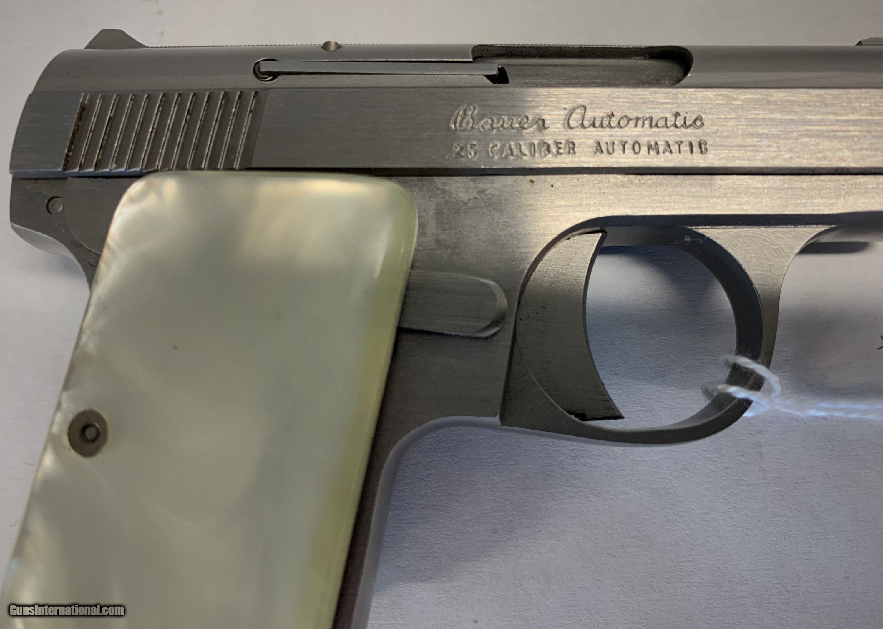 Bauer Firearms Corporation "Bauer Automatic" .25 caliber pistol with ...