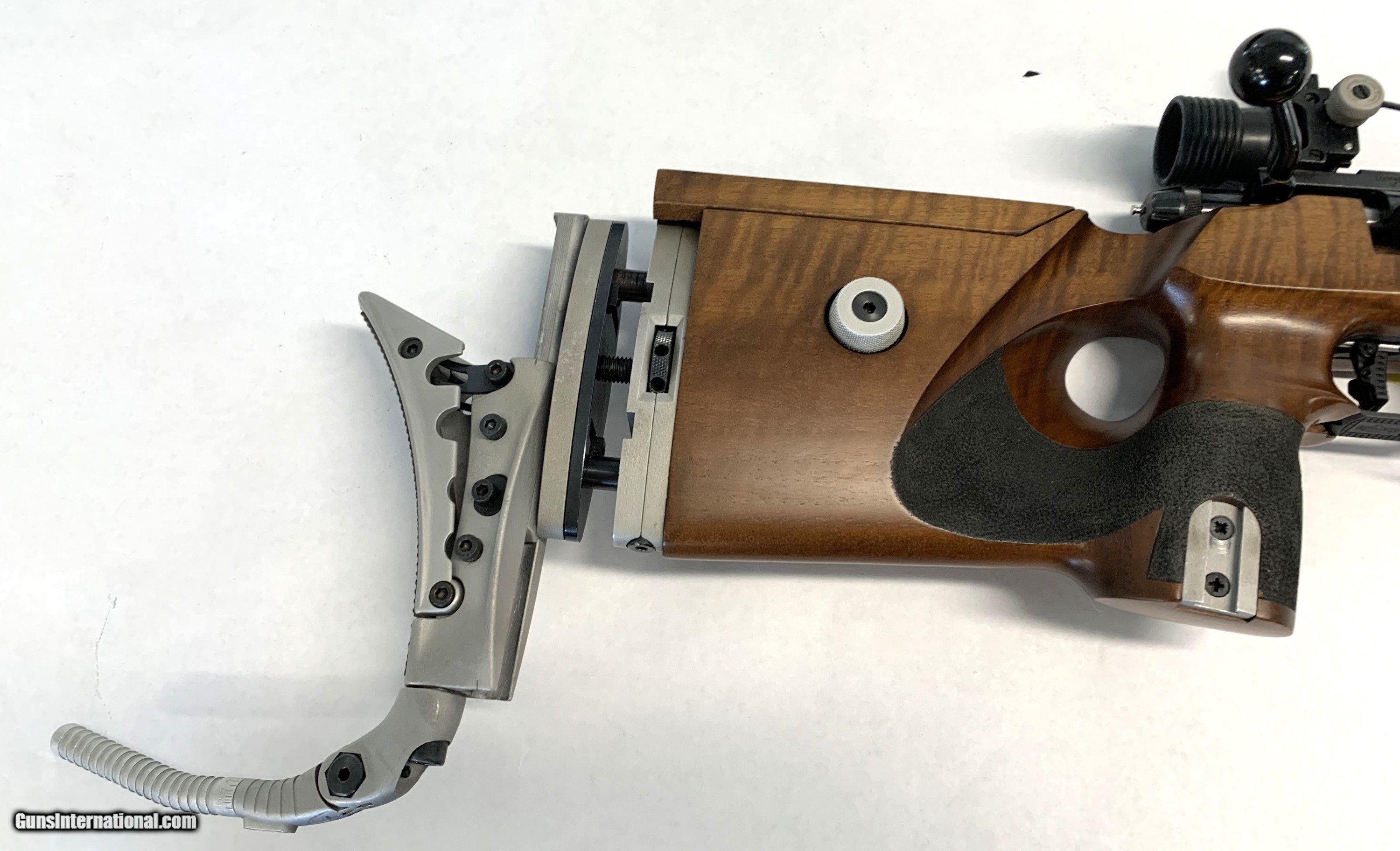 Anschutz model 1813 .22 caliber target rifle.