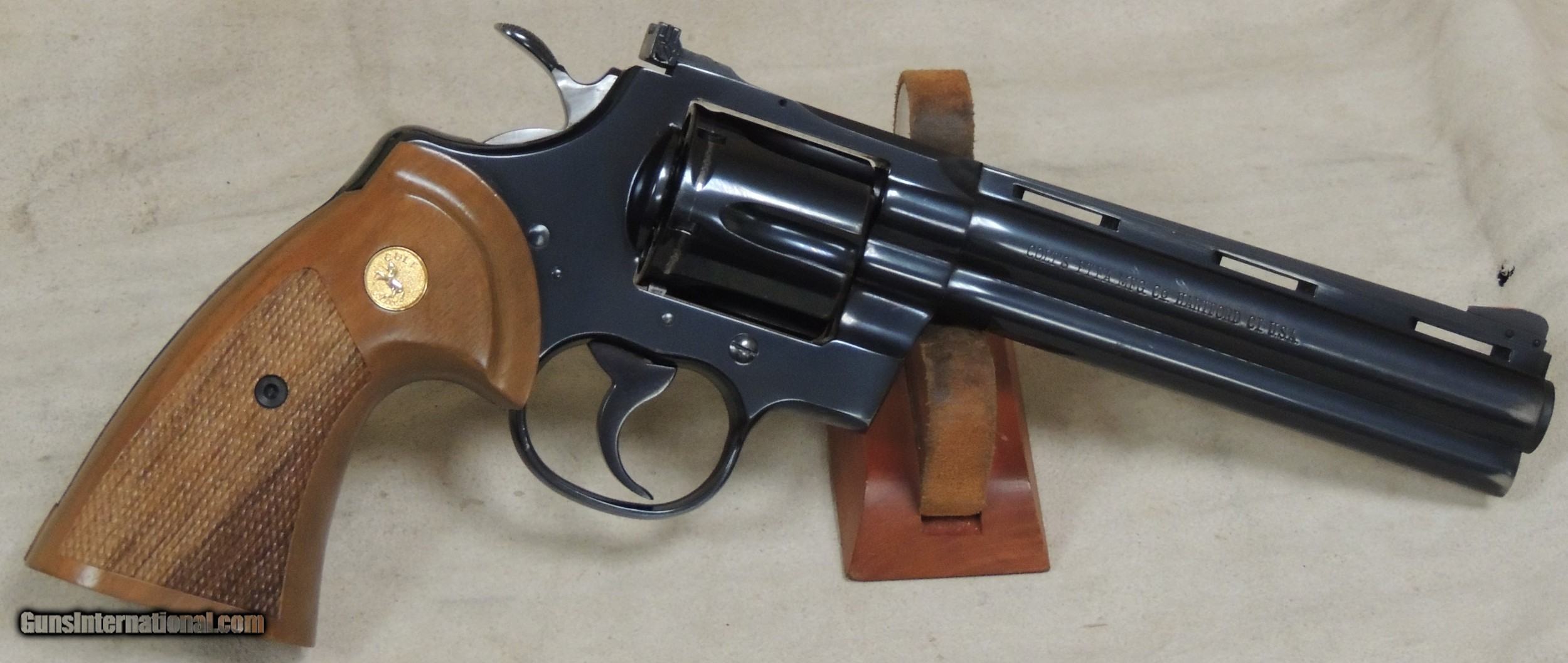 Colt Python .357 Magnum Caliber 6" Revolver Made In 1970 S/N E17107XX