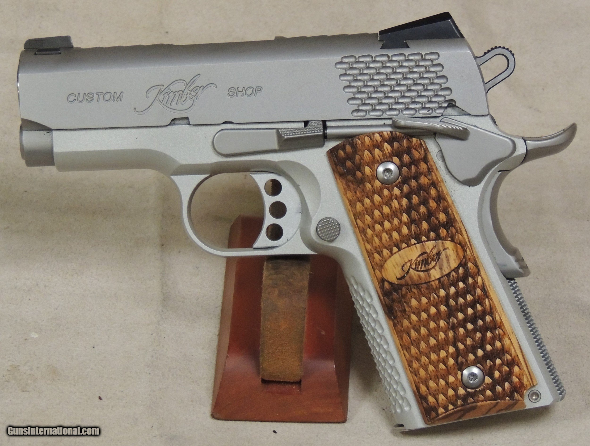Kimber Custom Shop Stainless Ultra Raptor II .45 ACP Caliber 1911 ...