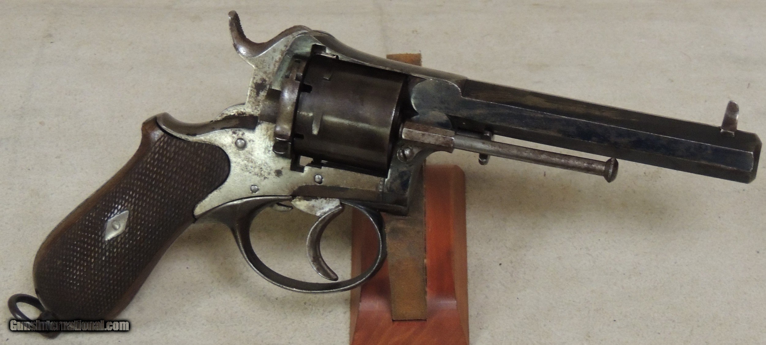 Valentin Christoph Shilling German Pin-Fire 9mm SF caliber Antique ...